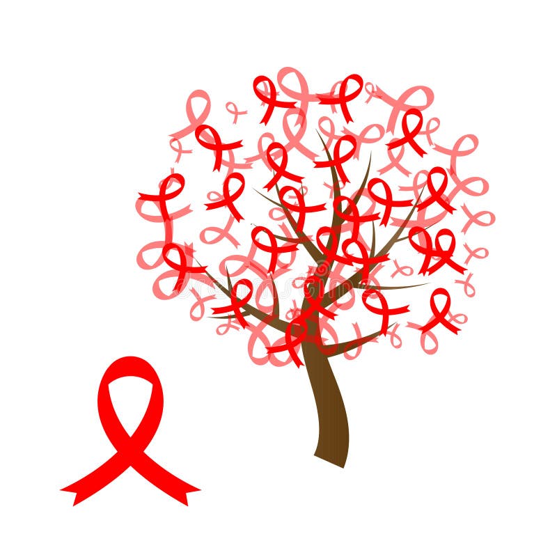 Awareness Ribbons Heart Stock Illustrations – 345 Awareness Ribbons ...