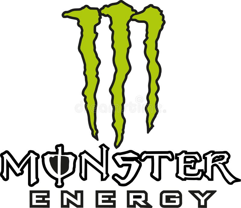 Monster energy logo icon editorial stock image. Illustration of sports ...