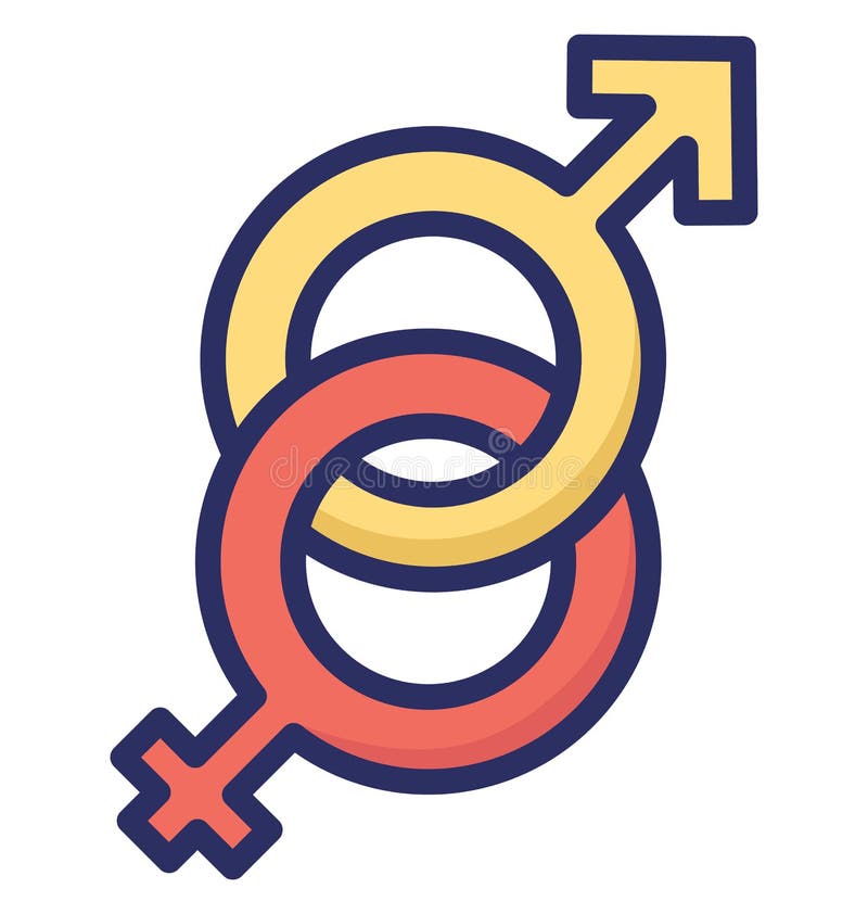 Female Gender Vector Icon Which Can Be Easily Modified or Edit Stock ...
