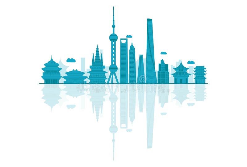 Cartoon Shanghai Tower Stock Illustrations – 108 Cartoon Shanghai Tower ...