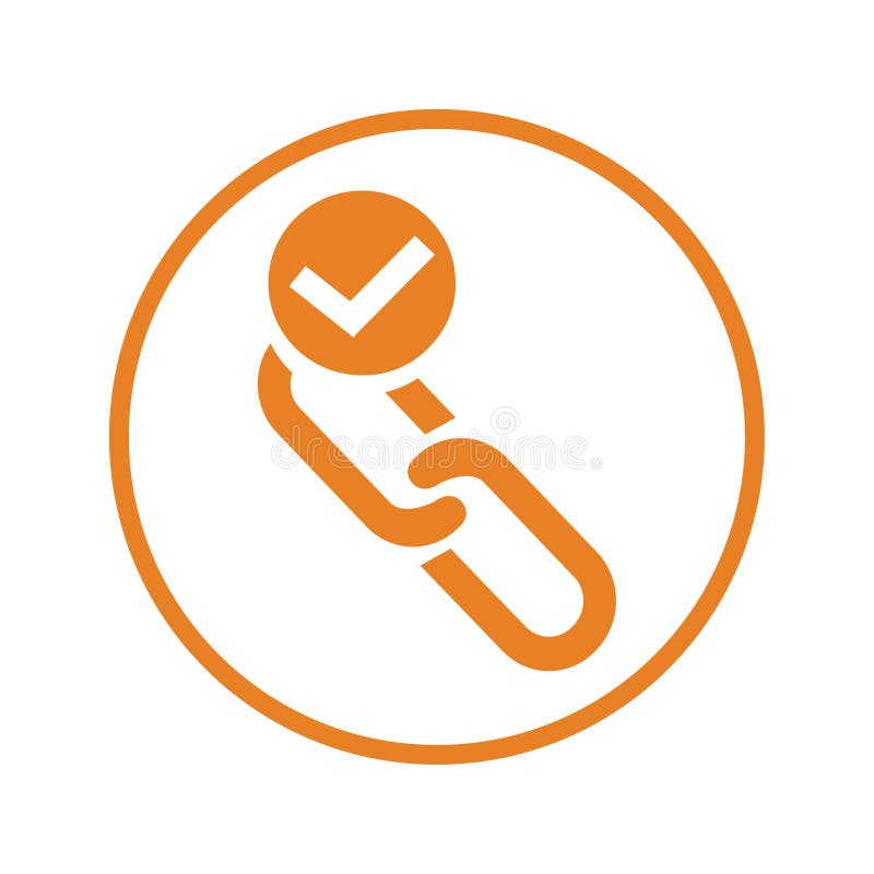 Active Link Icon/ Web Link stock illustration. Illustration of icon ...