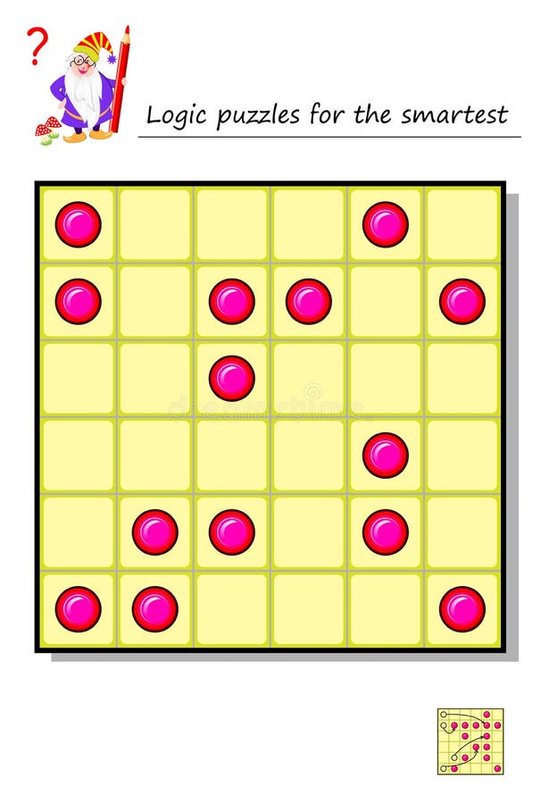 Logic Puzzle Game for the Smartest. Move 4 Pieces so To Get 1 ...