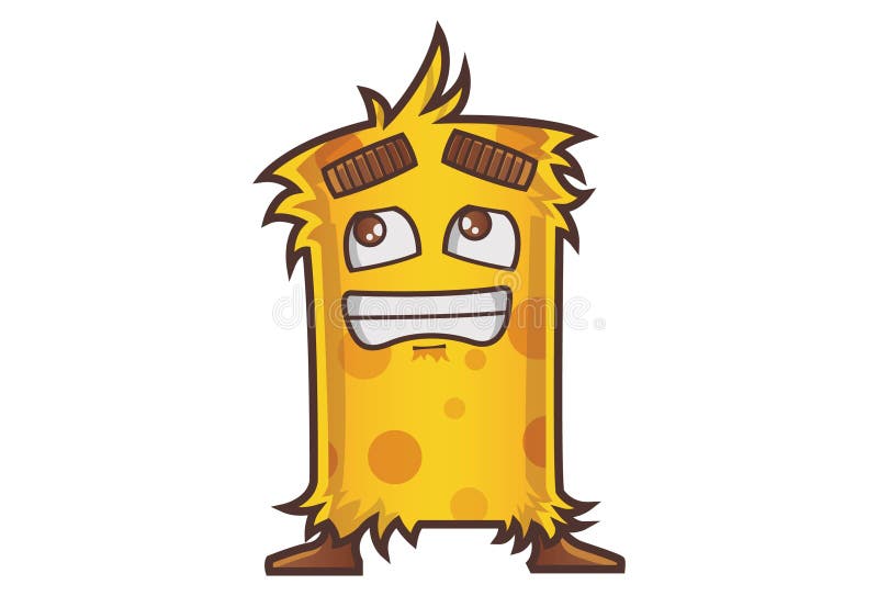 Yellow Fuzzy Monster Stock Illustrations – 113 Yellow Fuzzy Monster ...