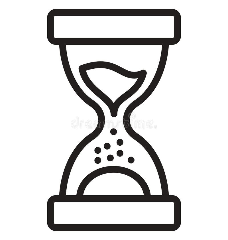 Clock Isolated Vector Icon that Can Easily Modify or Edit Stock Vector ...