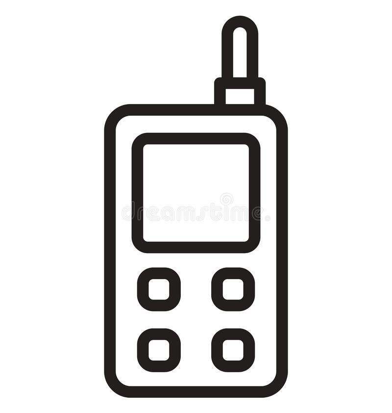 Cb Isolated Vector Icon that Can Easily Modify or Edit Stock Vector ...