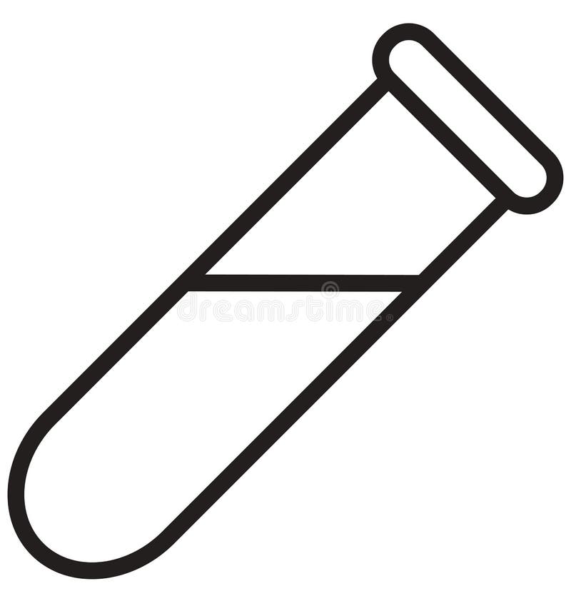 Culture Tube Isolat Culture Tube Isolated Vector Icon that Can Easily ...