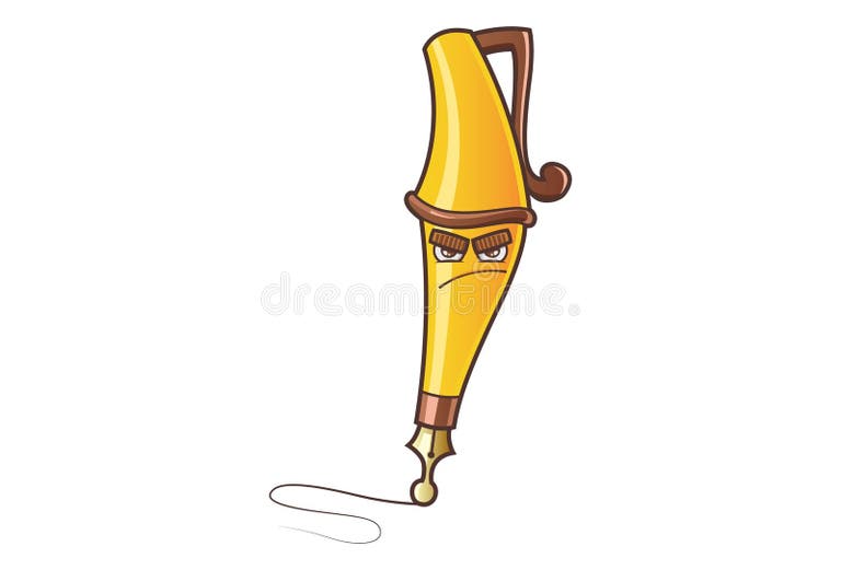 Pencil Pen Cartoon Black White Stock Illustrations – 12,496 Pencil Pen ...