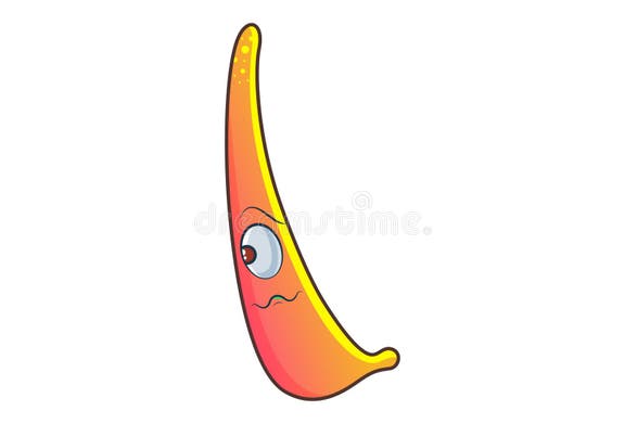 Vector Cartoon Illustration of Cute Monster. Stock Vector ...