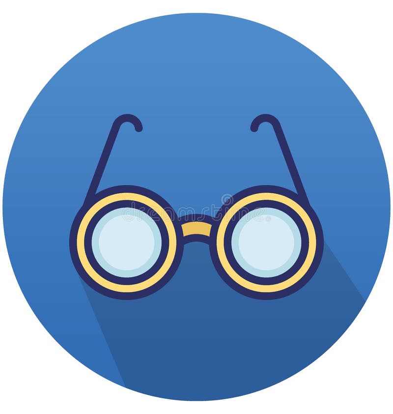 Spectacles Isolated Vector Icon that Can Easily Modify or Edit Stock ...