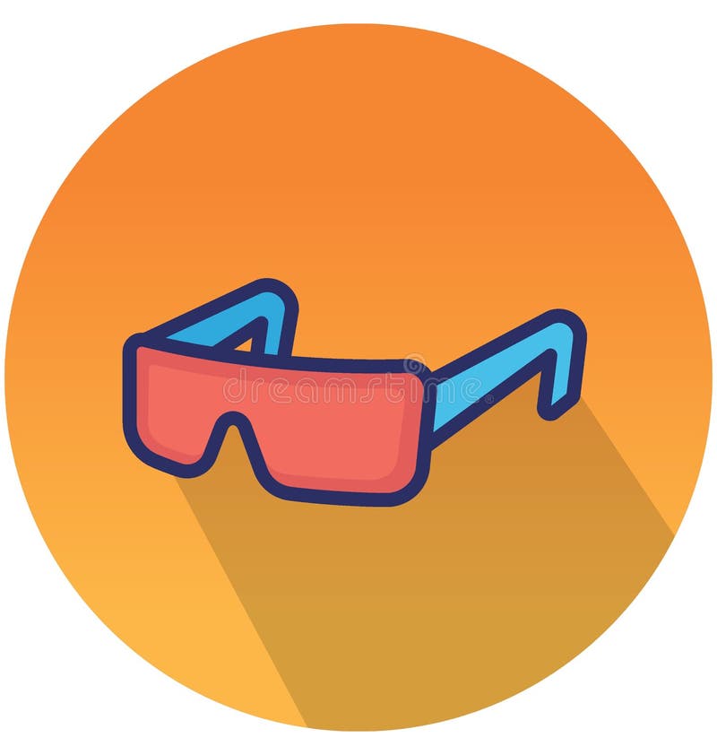 Eye Frame Isolated Vector Icon that Can Easily Modify or Edit Stock ...