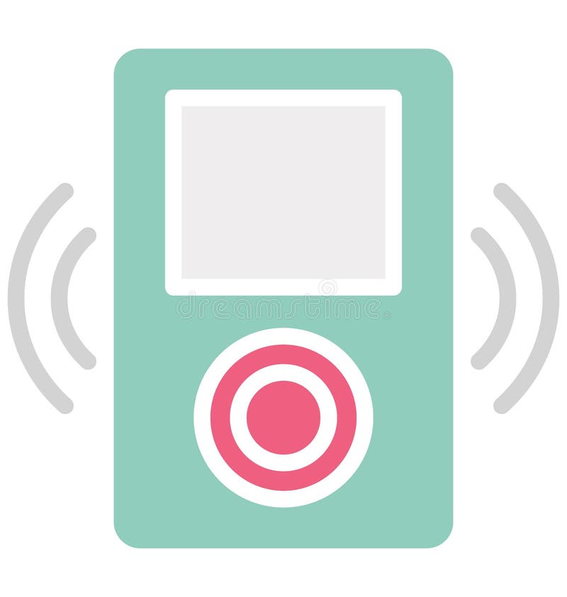 Audio Isolated Vector Icon Which Can Easily Modify or Edit Stock Vector ...