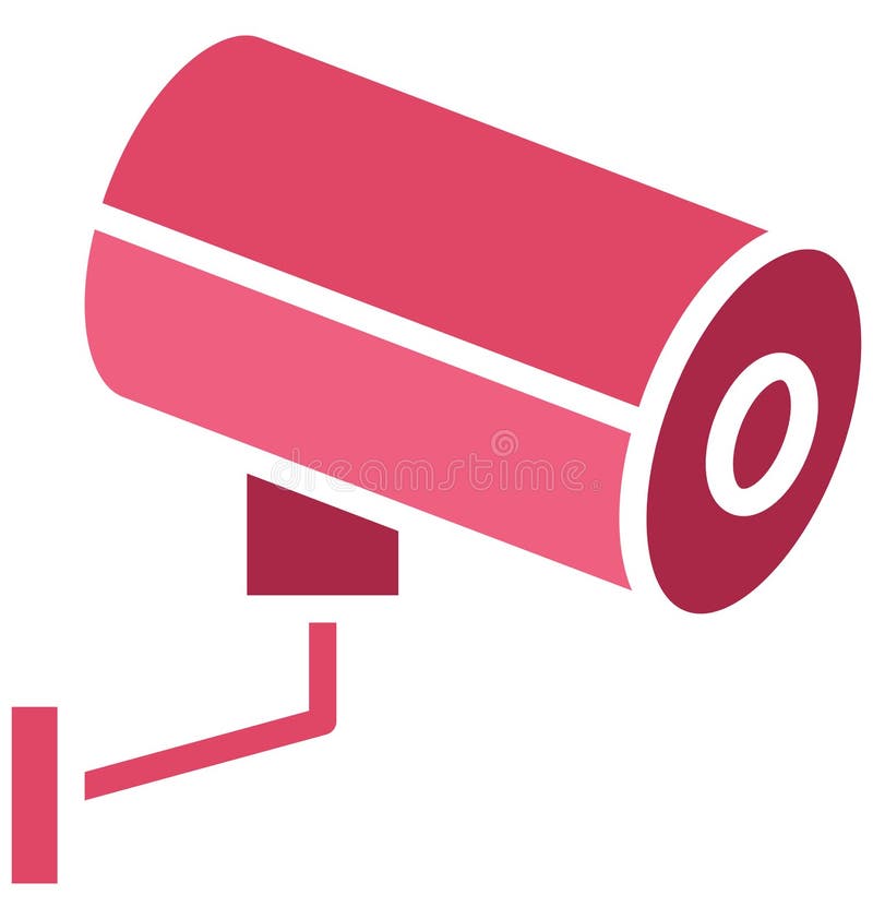 Ccd Camera Isolated Vector Icon Which Can Easily Modify or Edit Stock ...