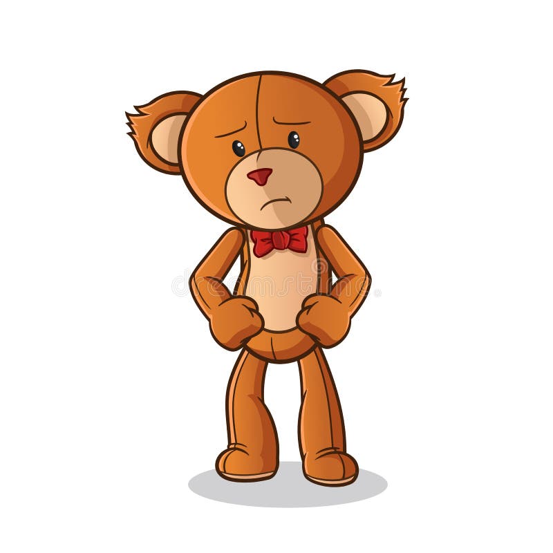 Angry Teddy Bear Drawing