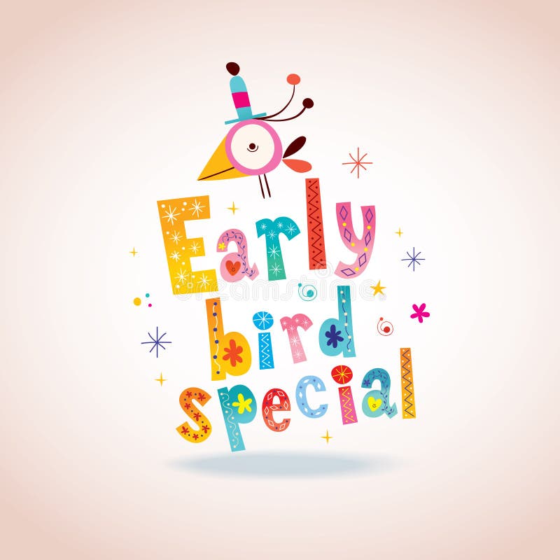 Early Bird Special Stock Illustrations – 729 Early Bird Special Stock ...