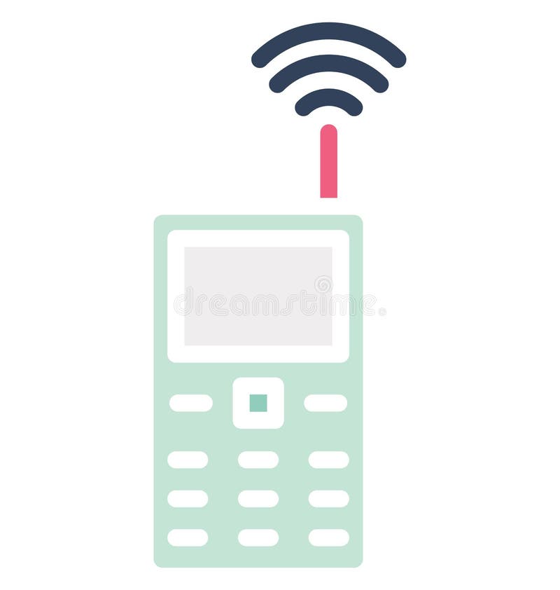 Radio Receivers Isolated Vector Icon Which Can Easily Modify or Edit ...