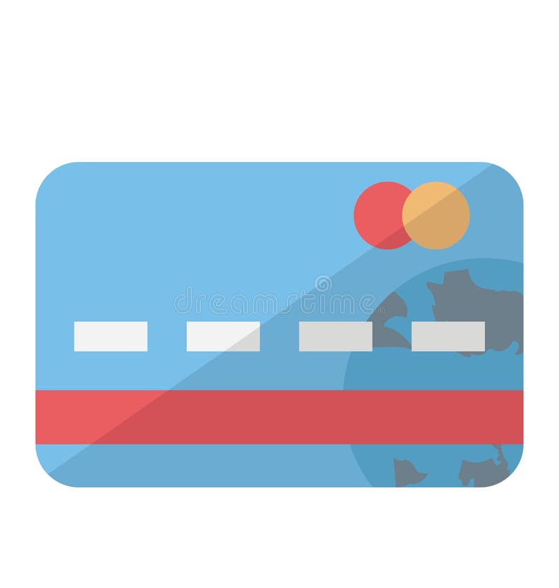 Bank Card Vector Icon Which Can Easily Modify or Edit Stock Vector ...