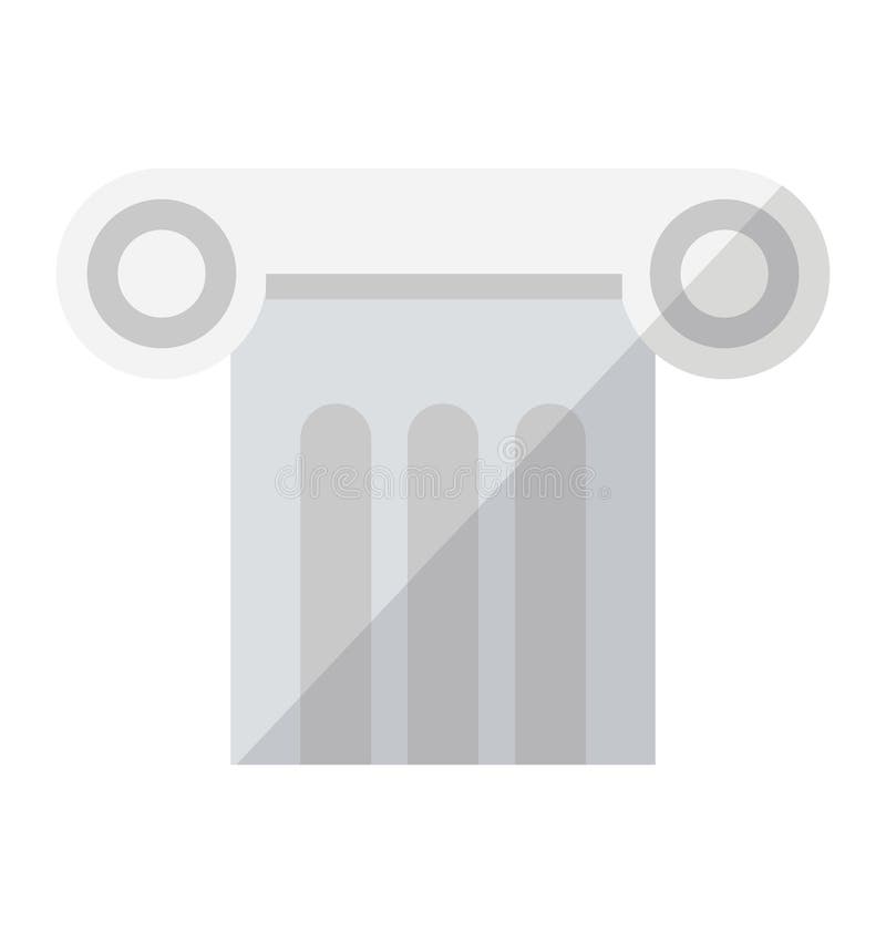 Ancient Column Vector Icon Which Can Easily Modify or Edit Stock Vector ...