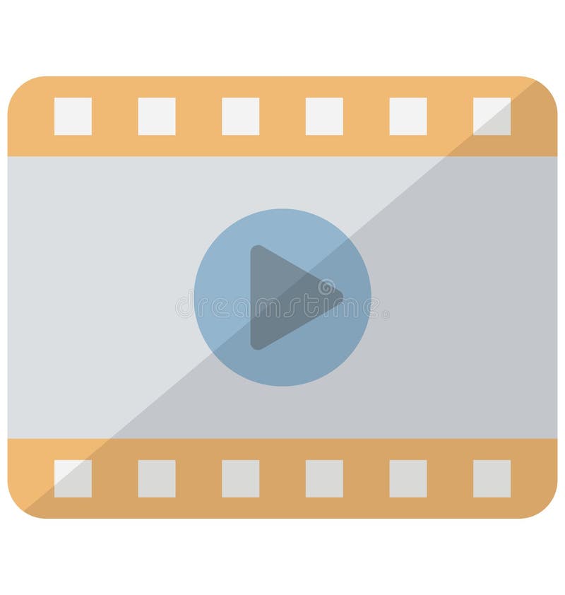 Cinematography Vector Icon Which Can Easily Modify or Edit Stock Vector ...