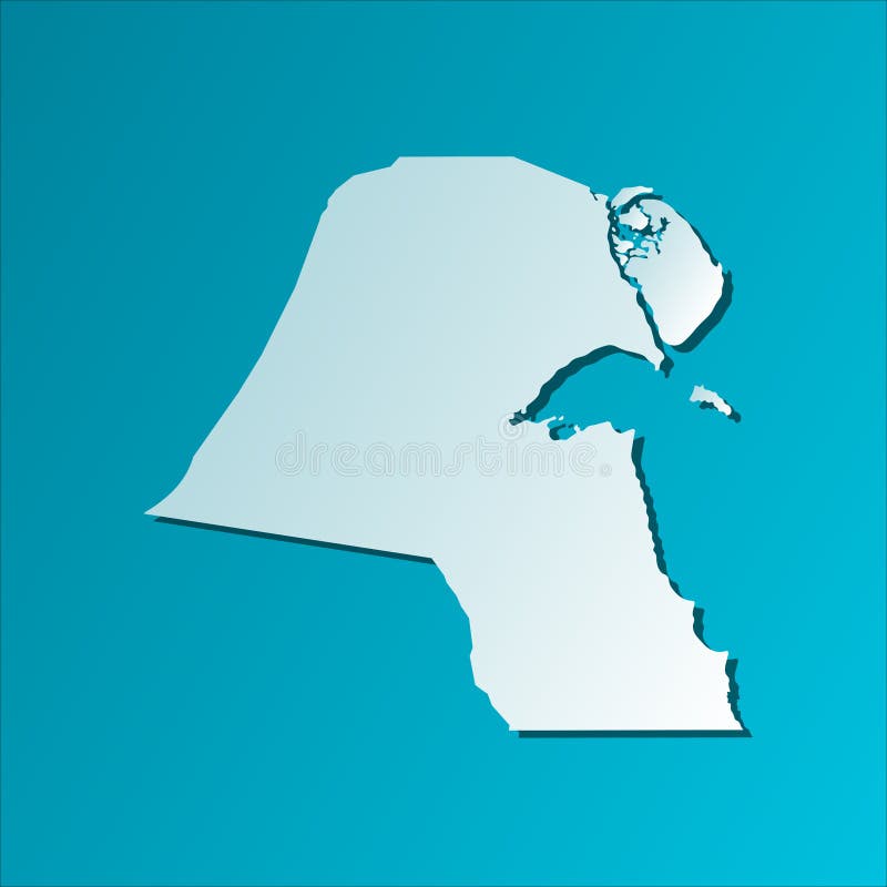 Vector Isolated Illustration Icon with Simplified Map of State of ...