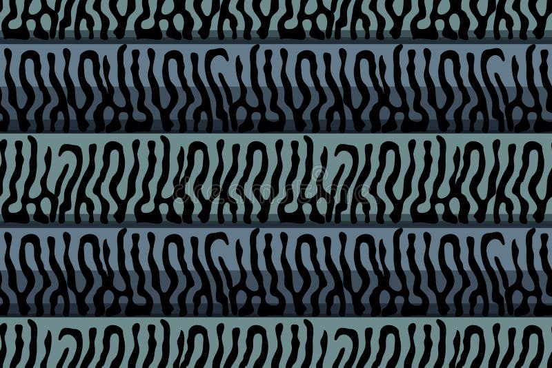 Mackerel Scale. Vector Seamless Animal Pattern Stock Vector ...