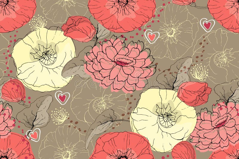 Coral Mallow Stock Illustrations – 16 Coral Mallow Stock Illustrations ...