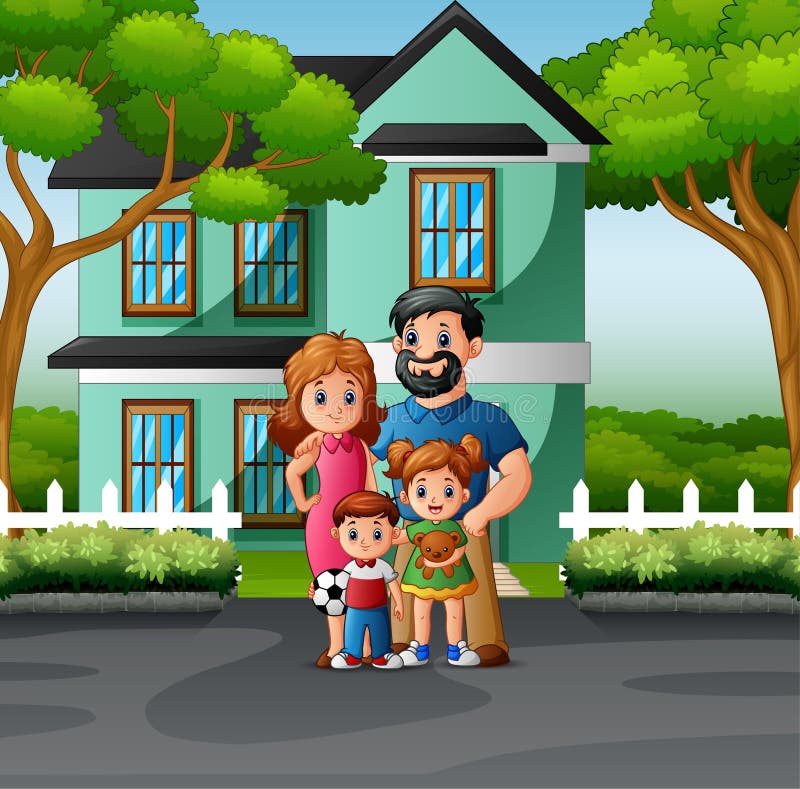 Boy Standing Front Door House Stock Illustrations – 55 Boy Standing ...