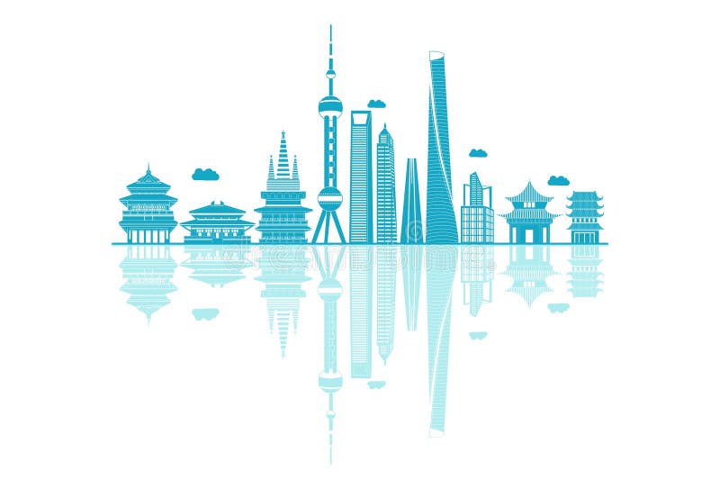 Cartoon Shanghai Tower Stock Illustrations – 108 Cartoon Shanghai Tower ...