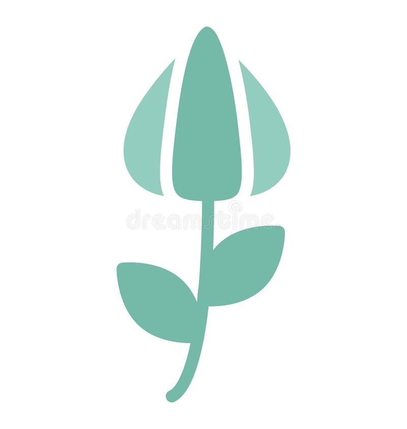 Bloom, Blooming Flower Isolated Vector Icon Which Can Easily Modify or ...