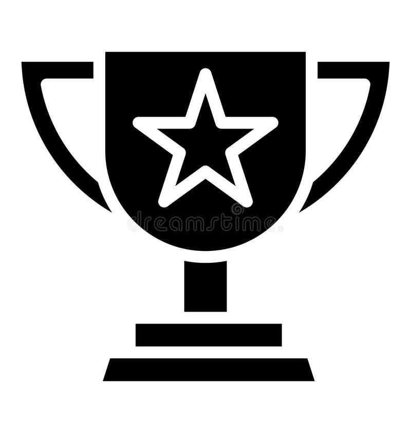 Best Performance Award Isolated Vector Icon Which Can Easily Modify or ...