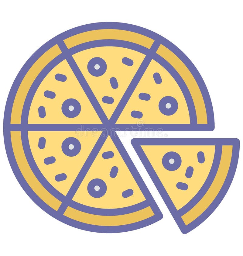 Basic RGB Fast Food Isolated Vector Icon Which Can Easily Modify or ...