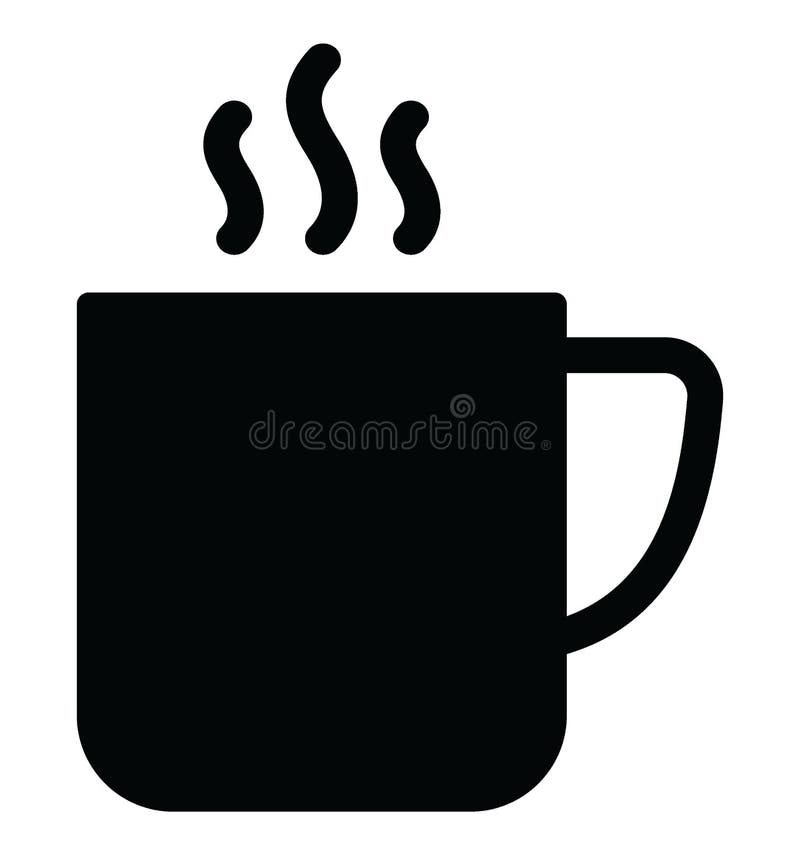 Basic RGB Cup Isolated Vector Icon Which Can Easily Modify or Edit ...