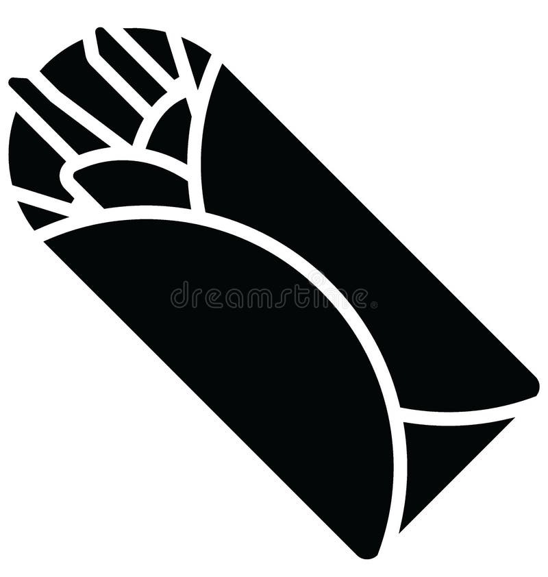 Basic RGB Food Isolated Vector Icon Which Can Easily Modify or Edit ...