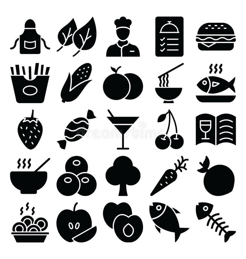 Basic RGB Cooked Fish Isolated Vector Icon Which Can Easily Modify or ...