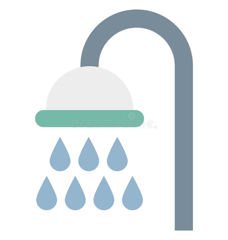 Basic RGB Shower Color Isolated Vector Icon Which Can Easily Modify or ...