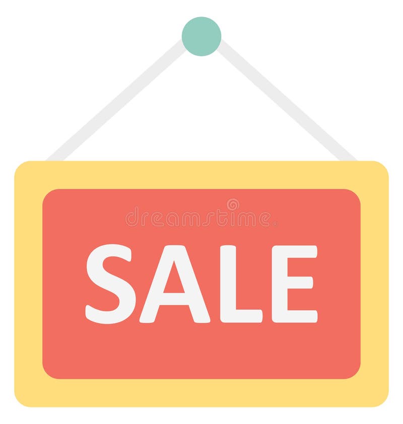 Basic RGB for Sale Color Isolated Vector Icon Which Can Easily Modify ...