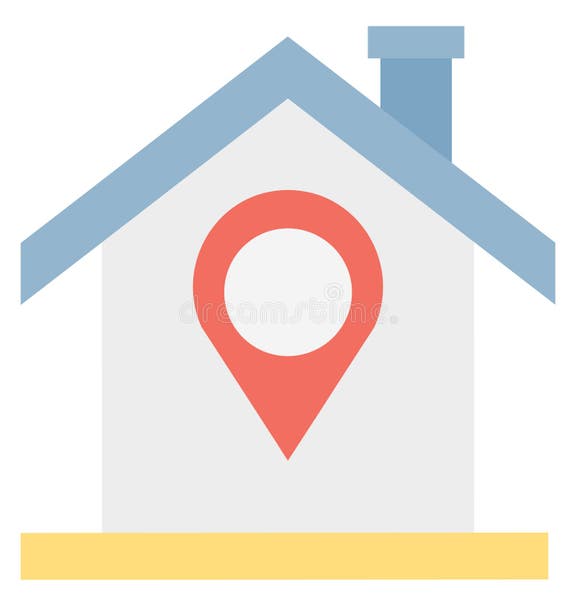 Basic RGB Location PinColor Isolated Vector Icon Which Can Easily ...