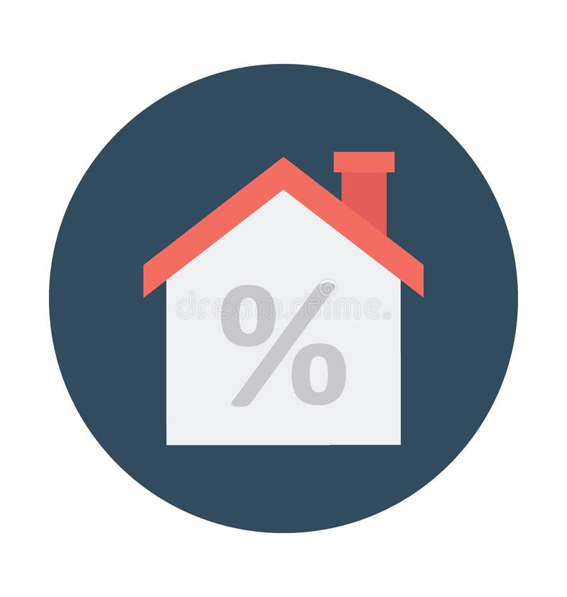 Basic RGB Property Tax Color Isolated Vector Icon Which Can Easily ...