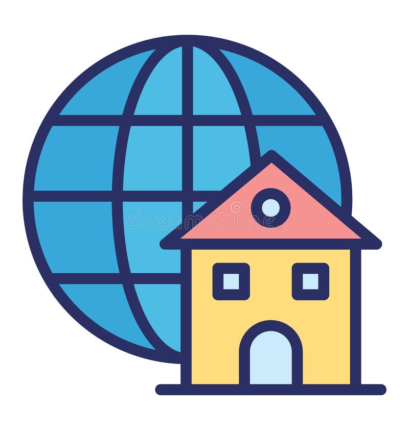 Global Access Isolated Vector Icon Which Can Easily Modify or Edit ...