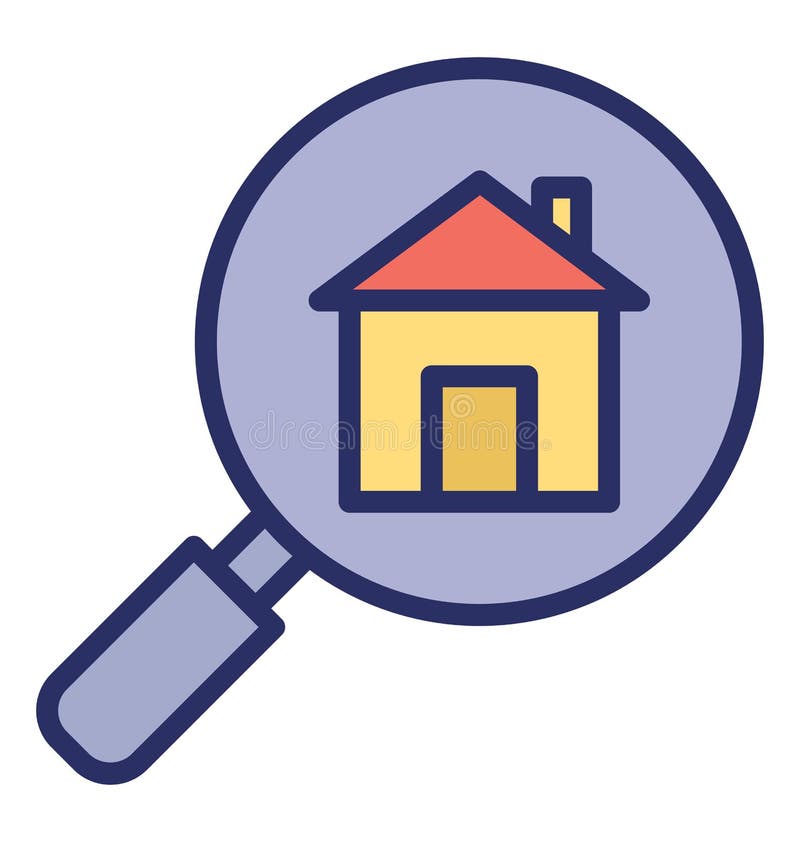 House Selection Isolated Vector Icon Which Can Easily Modify or Edit ...