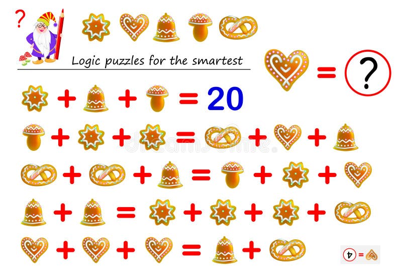 Mathematical Logic Puzzle Game for the Smartest. Need To Calculate ...