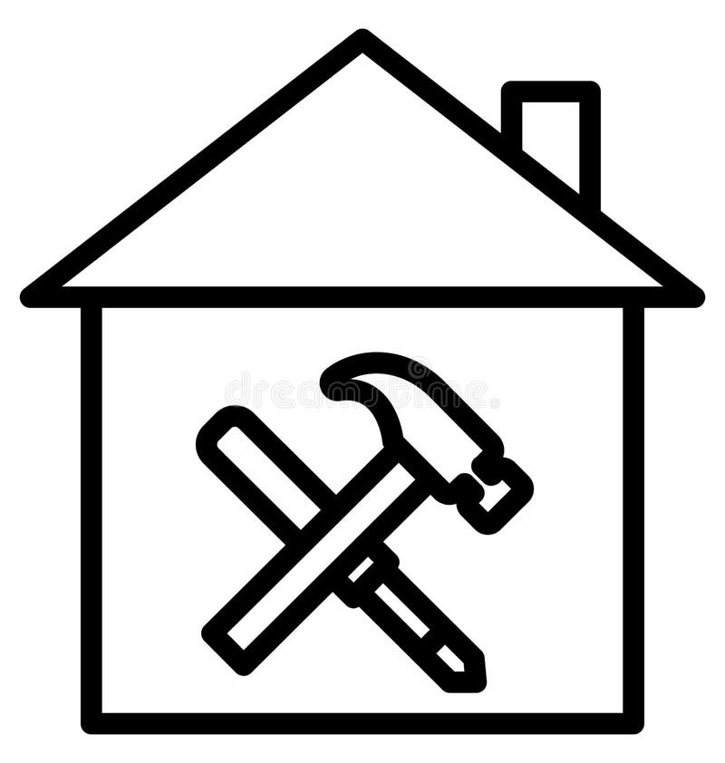 Home Improvement Isolated Vector Icon Which Can Easily Modify or Edit ...
