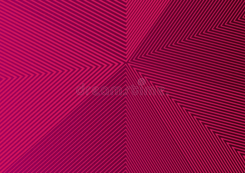 Abstract Pink Lines Texture for Geometric Background Stock Vector ...
