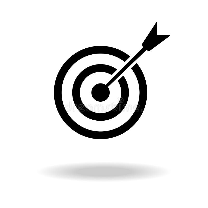 Icon Marketing Target Graphic Design Single Icon Vector Illustration ...