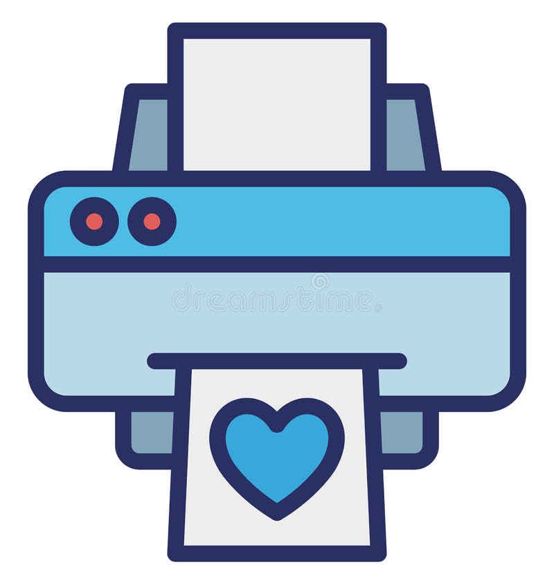 Basic RGB Fax Isolated Vector Icon Which Can Easily Modify or Edit ...