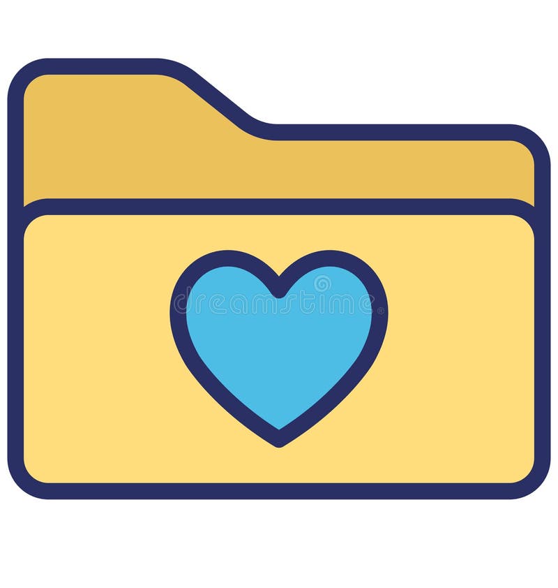 Basic RGB Folder Isolated Vector Icon Which Can Easily Modify or Edit ...