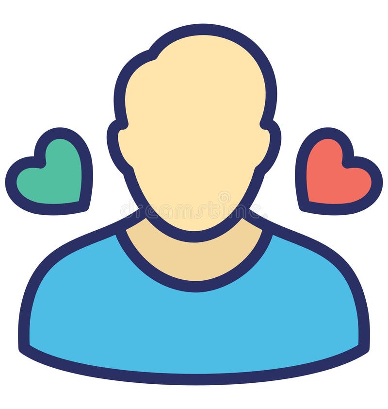 Feeling Loved Isolated Vector Icon Which Can Easily Modify or Edit ...