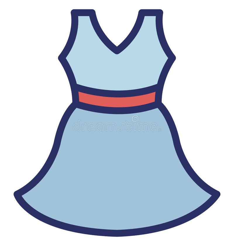 Party Wear Isolated Vector Icon Which Can Easily Modify or Edit Stock ...