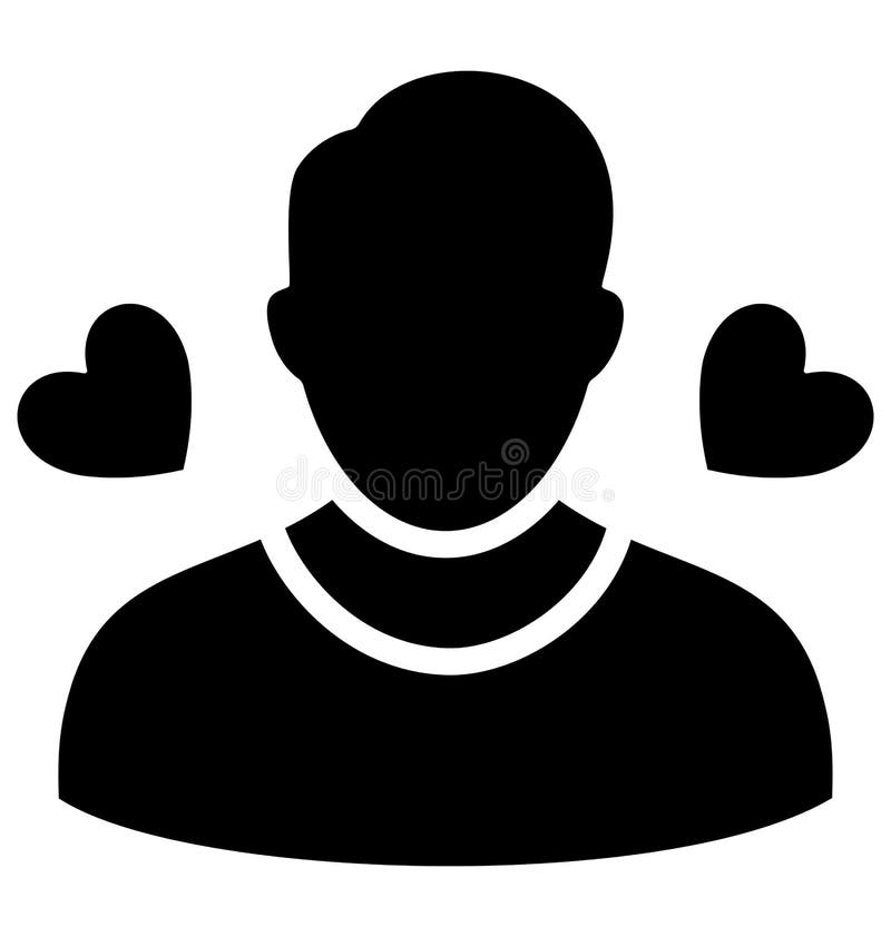 Feeling Loved Isolated Vector Icon Which Can Easily Modify or Edit ...