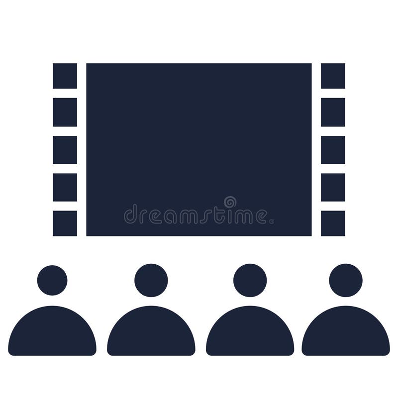 Audience Isolated Vector Icon Which Can Easily Modify or Edit Stock ...