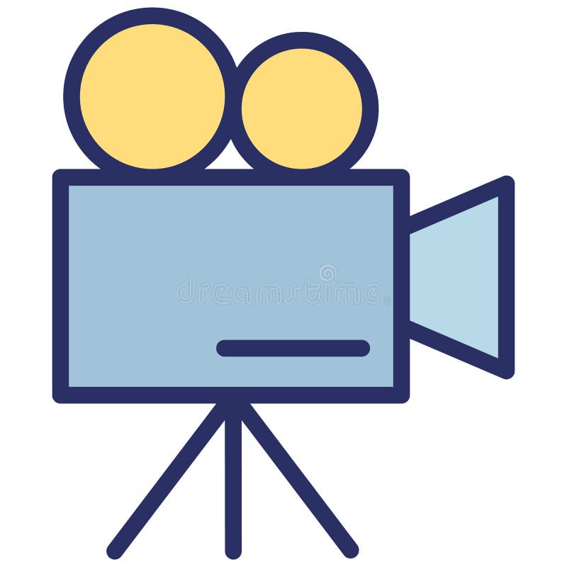 Camera Isolated Vector Icon Which Can Easily Modify or Edit Stock ...